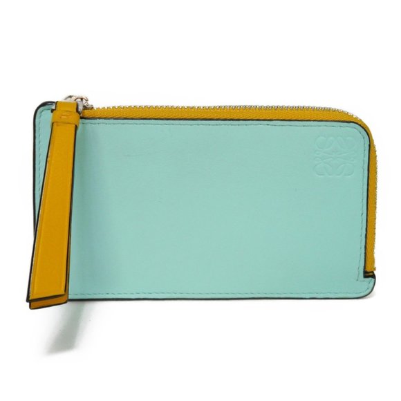 Loewe | Accessories | Loewe Coin Case Card Holder Pastel Green Tiffany ...